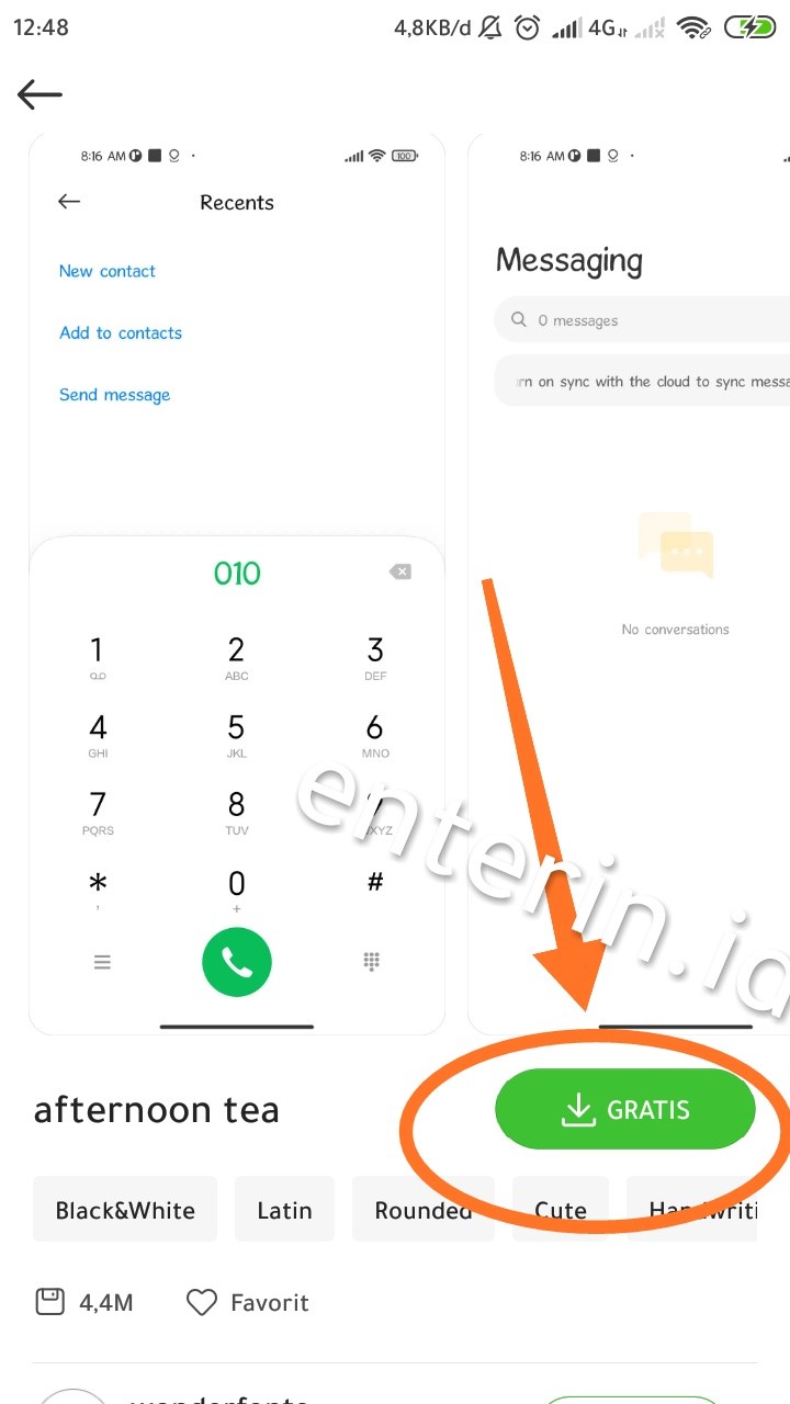 Cara Mengubah Font Di Hp Xiaomi: Semua Tipe dan Versi MIUI - Enter In