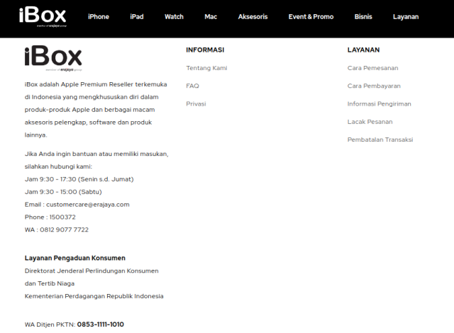 Cara Cek Garansi iPhone iBox dan Cara Klaim Perbaikan - Enter In