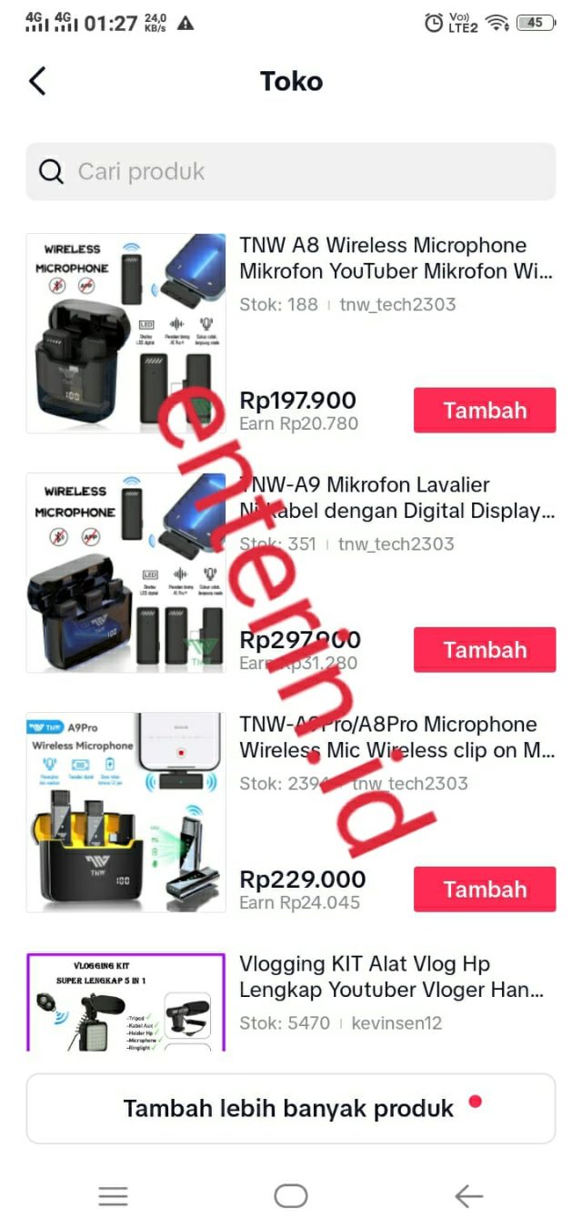 Cara Memunculkan Keranjang Kuning TikTok : Link Belanja di Video - Enter In