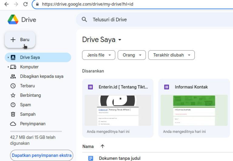 Cara Menyimpan Foto di Google Drive, Begini Langkahnya - Enter In