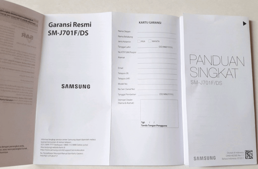 Cara cek Garansi Samsung semua tipe - Enter In