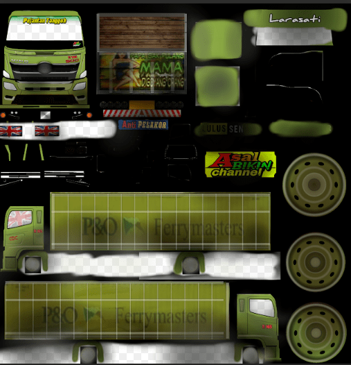 Download Mod Bussid Truck 500 Tronton Hino , Istimewa Livery Mening ...