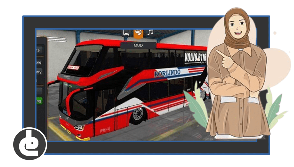 Bus Ceper Racing Full Anim Bussid - Enter In